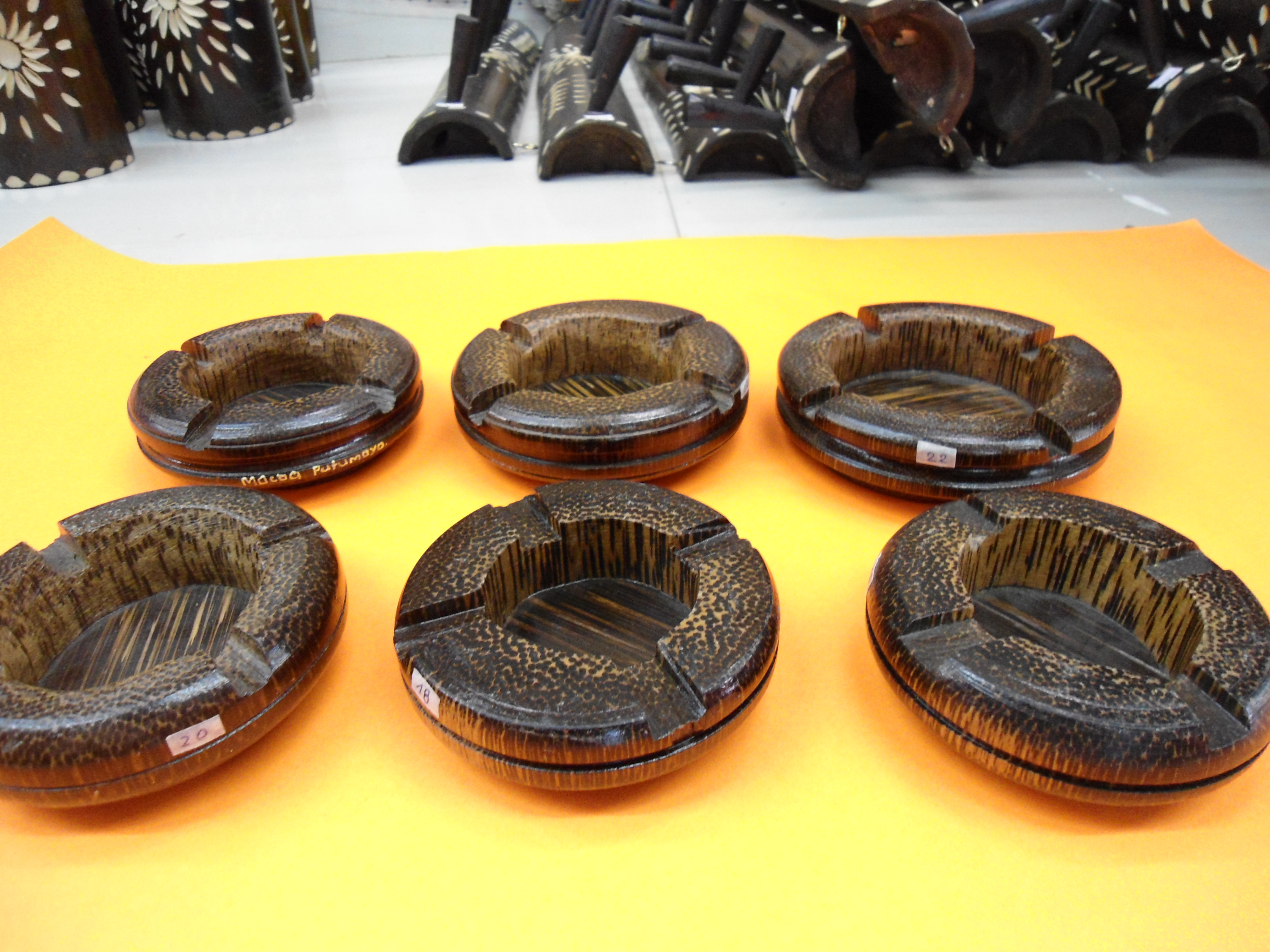 CENICERO EN CHONTA $22000 | Artesanías Lumar